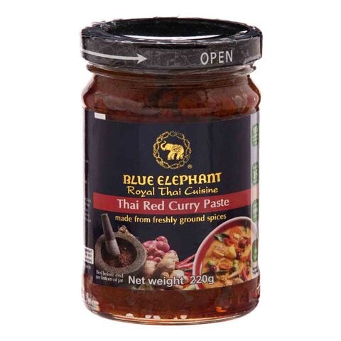 Blue elephant red curry paste 220g price in Saudi Arabia | Carrefour ...