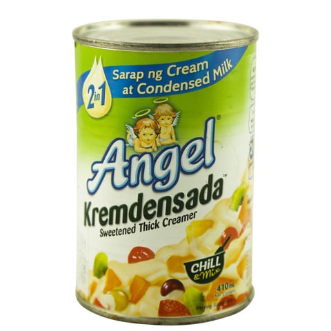 Buy Angel Kremdensada Sweetened Thick Creamer 410ml Online - Shop Food ...