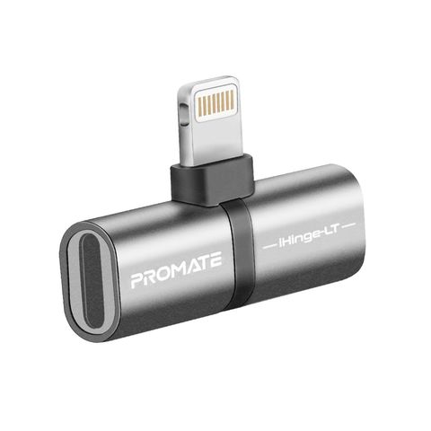 Promate Lightning Jack Adapter, Ultra-Slim 2-In-1 Lightning to ...