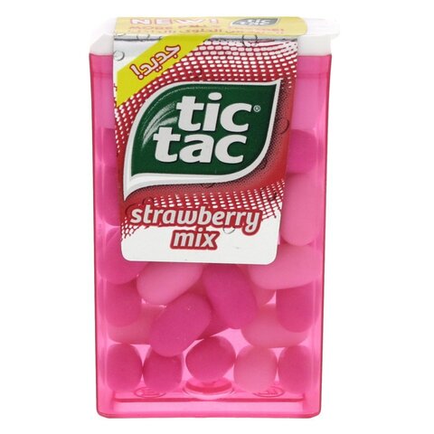 Tic Tac Strawberry Mix Mint 18g price in Kuwait | Carrefour Kuwait ...