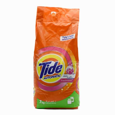 Tide detergent powder low foam with downy freshness 7 Kg price in Saudi ...