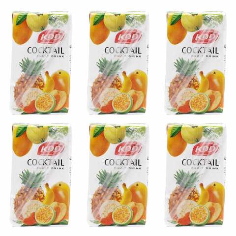 KDD Cocktail Fruit Drink 250ml x Pack of 6 price in Kuwait | Carrefour ...