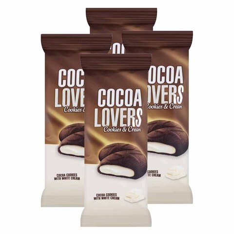 Cocoa Lovers Cocoa Cookies With White Chocolate Cream - 1 Piece price ...