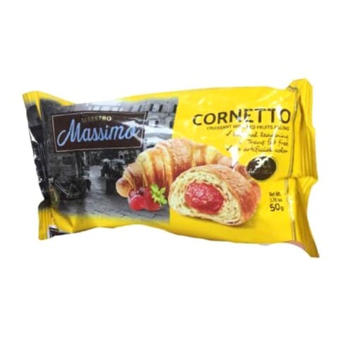 Maestro Massimo Cornetto Croissant With Red Fruits Filling 50g price in ...