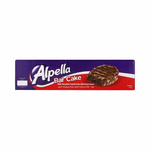 Ulker Alpella Milk Chocolate Coated Bar Cake With Cocoa Sauce 40g Pack ...