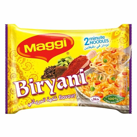 Maggi 2-Minute Biryani Noodles 77g price in Kuwait | Carrefour Kuwait ...