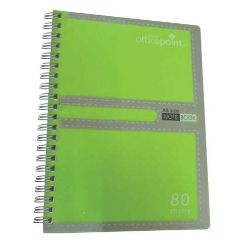 Buy O.P NOTE BOOK A5 2512 84P GN Online - Carrefour Kenya