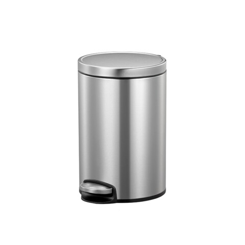EKO Stainless Steel Step Trash Bin Metallic Silver 8L price in UAE ...
