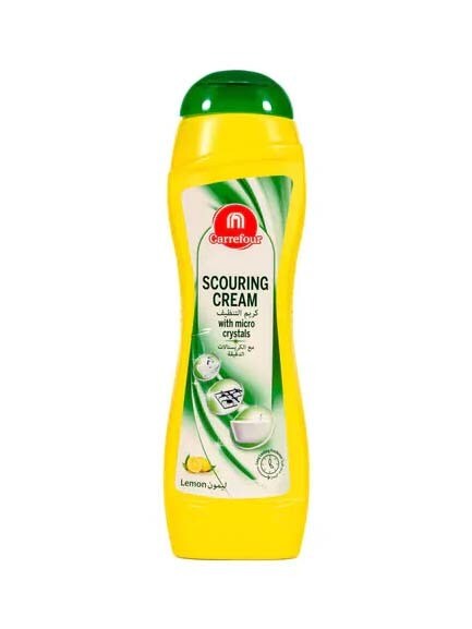 CaRreFour SCOURING CREAM LEMON 500ML price in Kuwait | Carrefour Kuwait ...