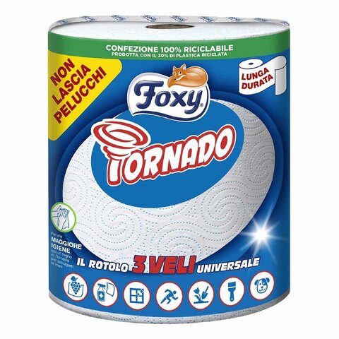 FOXY TISSUE TORNADO KTCHEN ROLL 1S price in Kuwait | Carrefour Kuwait ...