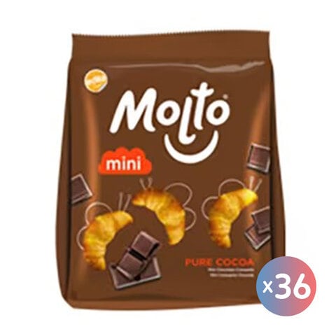 Molto Mini Croissant With Cocoa - 39 Gram - 36 Pieces price in Egypt ...
