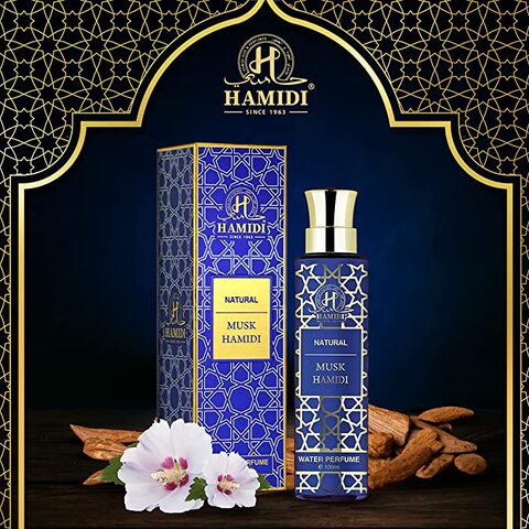 تسوق Hamidi Natural Musk Hamidi Water Perfume 100ml Non Alcoholic For ...