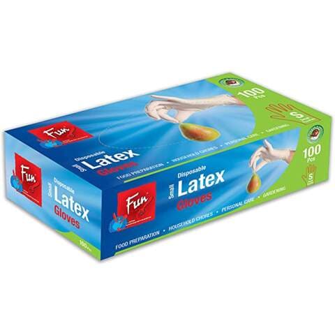 Fun Disposable Vinyl Gloves Small Clear 100 PCS price in UAE ...