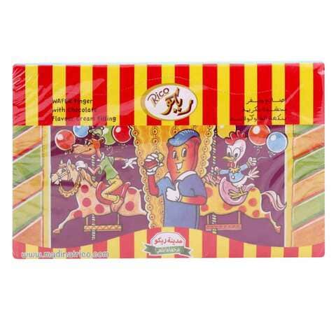 Rico Chocolate Cream Finger Wafer 17.6g x Pack of 20+4 price in Kuwait ...
