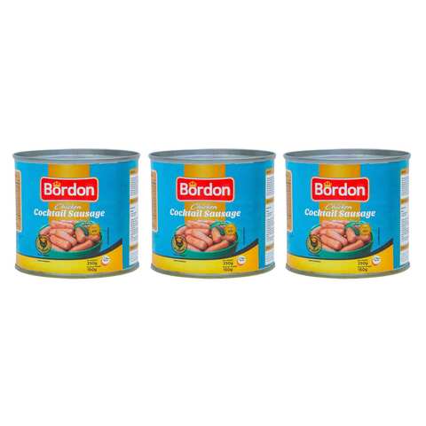Bordon Chicken Cocktail Sausage 250g x Pack of 3 price in Kuwait ...
