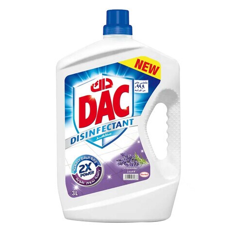 Dac 2x Power Disinfectant Multi-Purpose Cleaner Lavender 3L price in ...
