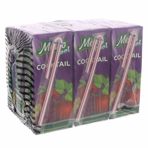 Melco Cocktail Flavoured Juice 250ml Pack of 9 price in UAE | Carrefour ...