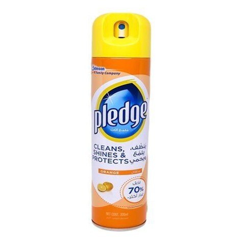 Buy Pledge Orange Furniture Polish Spray 300ml Online - Carrefour Kenya
