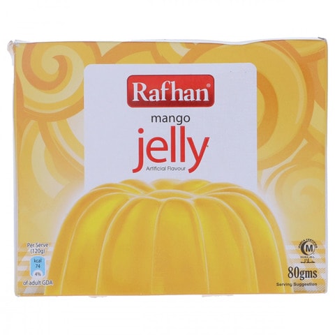 Buy Rafhan Mango Jelly Powder 80 gr