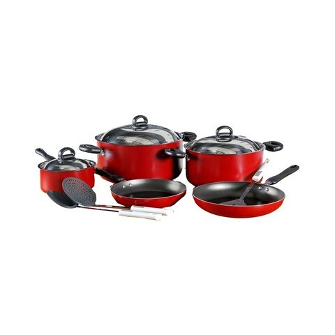 Prestige Non-Stick Cooking Set PR20916 Red price in UAE | Carrefour UAE ...