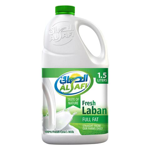 Al Safi Full Fat Fresh Laban 1. 5L price in Kuwait | Carrefour Kuwait ...