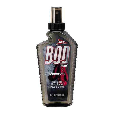 Bod Man Uppercut Body Spray Black 236ml Online | Carrefour KSA