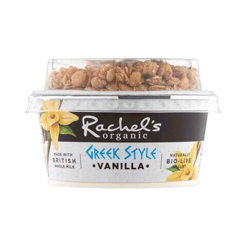 Rachels Organic Greek Style Vanilla Bio-Live Yoghurt 135g price in UAE ...