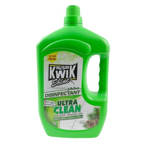 Kwik Ultra Clean Pine All Purpose Disinfectant 3L price in Kuwait ...