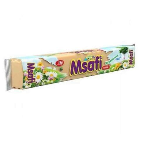 Buy MSAFI BAR SOAP CLEAR 1KG Online - Carrefour Kenya