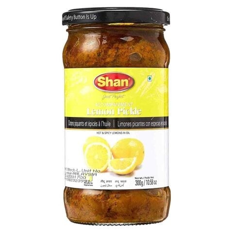 Shan Lemon Pickle 300g price in UAE | Carrefour UAE | supermarket kanbkam