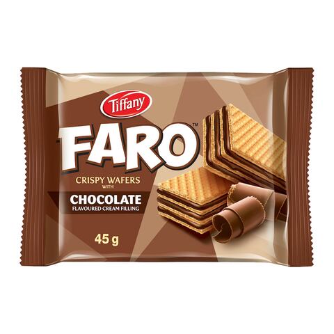 Tiffany Faro Chocolate Wafer 45g price in Saudi Arabia | Carrefour ...