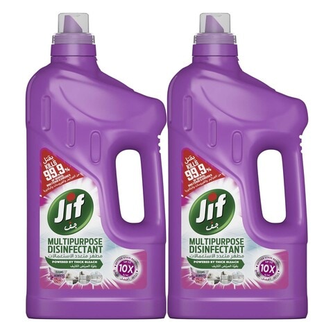 JIF Multi Purpose Disinfectant Cleaner With Floral Breeze 2L Pack of 2 ...