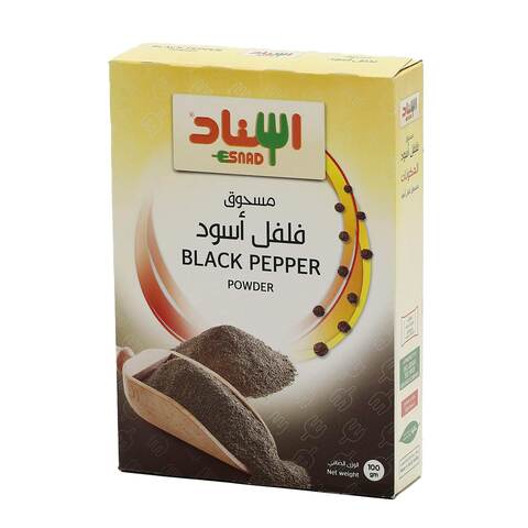 Esnad Black Pepper Powder 100g price in Saudi Arabia | Carrefour Saudi ...