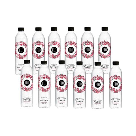 Flo Natural Christmas Balanced Alkaline Water - 600 ml - 12 Pieces ...