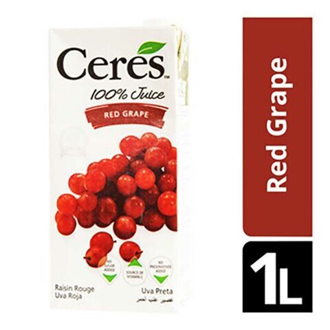 Buy Ceres 100 Red Grape Juice 1L Online - Carrefour Kenya