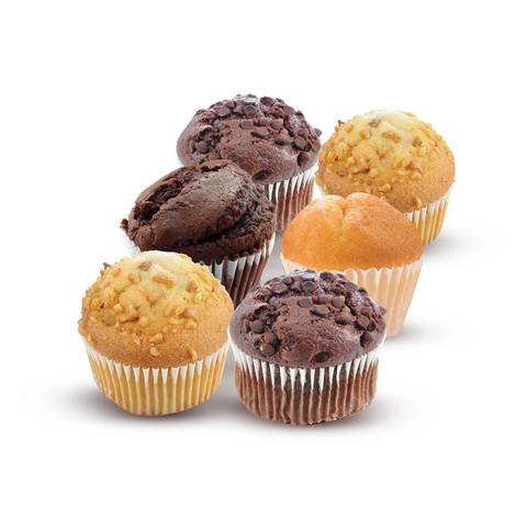 Assorted Muffins 420g X 6pieces price in Saudi Arabia | Carrefour Saudi ...