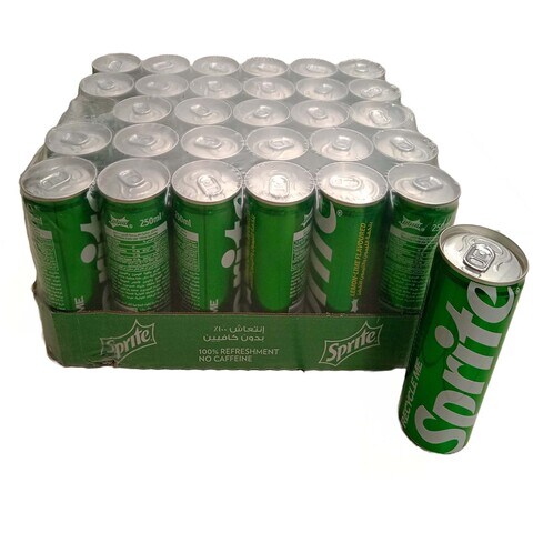 Sprite Lime Flavoured Soft Drink 250ml x Pack of 30 price in Kuwait ...