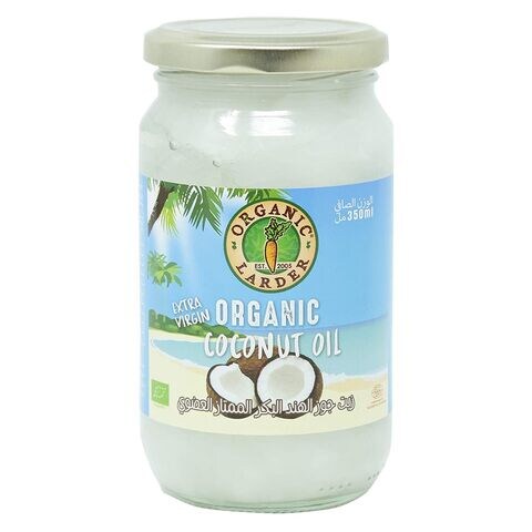 Larder Organic Coconut Oil Extra Virgin 350ml price in Saudi Arabia ...