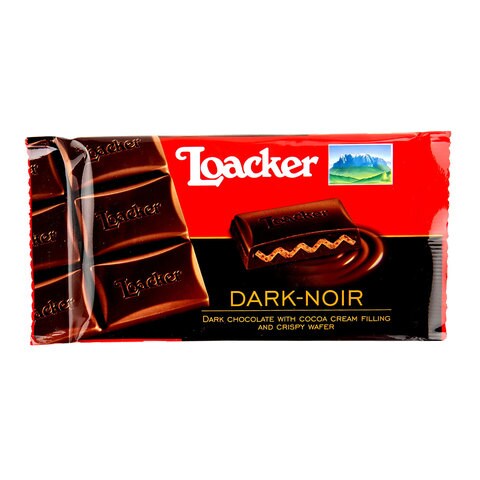 Loacker Specialty Dark Creme Chocolate 87g price in Saudi Arabia ...