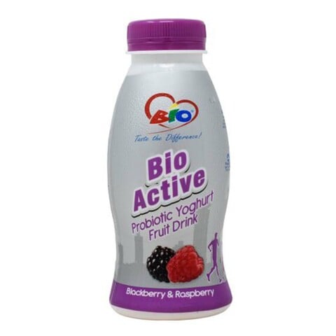 Buy Bio Active Probiotic Blackberry And Raspberry Yogurt Drink 350ml ...