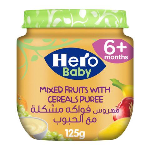 Hero baby Mixed Fruits with Cereals Jar - 125 gram price in Egypt ...