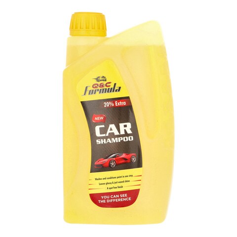 Q & C Formula Car Shampoo 1 Liter
