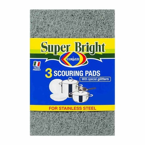 Corazzi Silver Scouring Pads - Pack of 3 price in Egypt | Carrefour ...