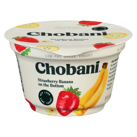 Chobani Greek Strawberry Banana Yogurt 150g price in Kuwait | Carrefour ...