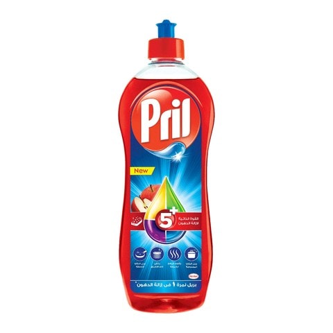 Prill 5 in1 Dishwashing Liquid - Apple Scent - 600ml price in Egypt ...