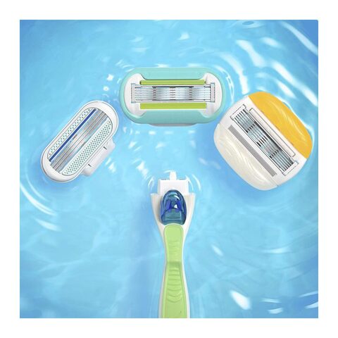 Buy Gillette Venus Embrace Women's Razor Blade Refills - 4 Blades ...