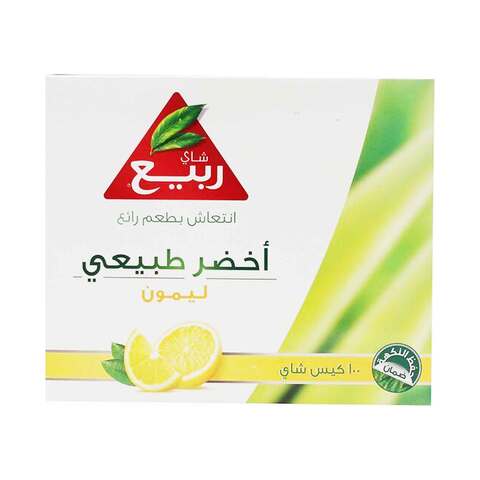 Rabea Green Tea Withlemon 1.6g 10 price in Saudi Arabia | Carrefour ...