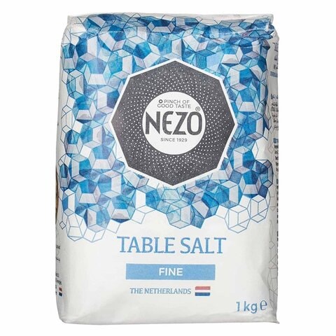 Nezo Fine Pure Salt 1kg price in Kuwait | Carrefour Kuwait ...