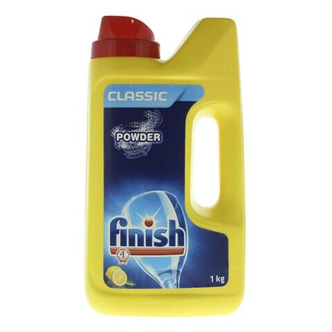 Finish Classic Lemon Dishwashing Powder 1kg price in UAE | Carrefour ...