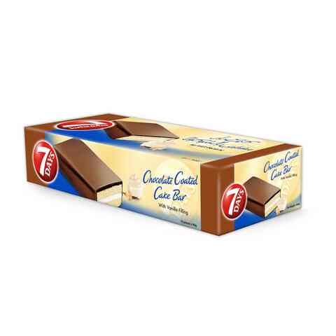 7 Days Chocolate Coated Cake Bar With Vanilla Filling 40g x10 price in ...
